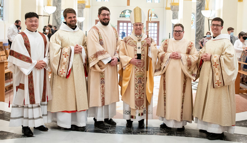 Five seminarians ordained deacons | Saint Meinrad Seminary and School ...