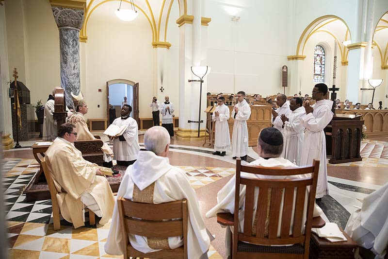 Five Seminarians Ordained Deacons at Saint Meinrad | Saint Meinrad ...