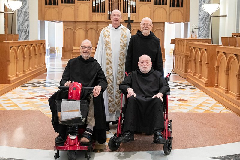Five Saint Meinrad monks celebrate jubilees | Saint Meinrad Seminary ...